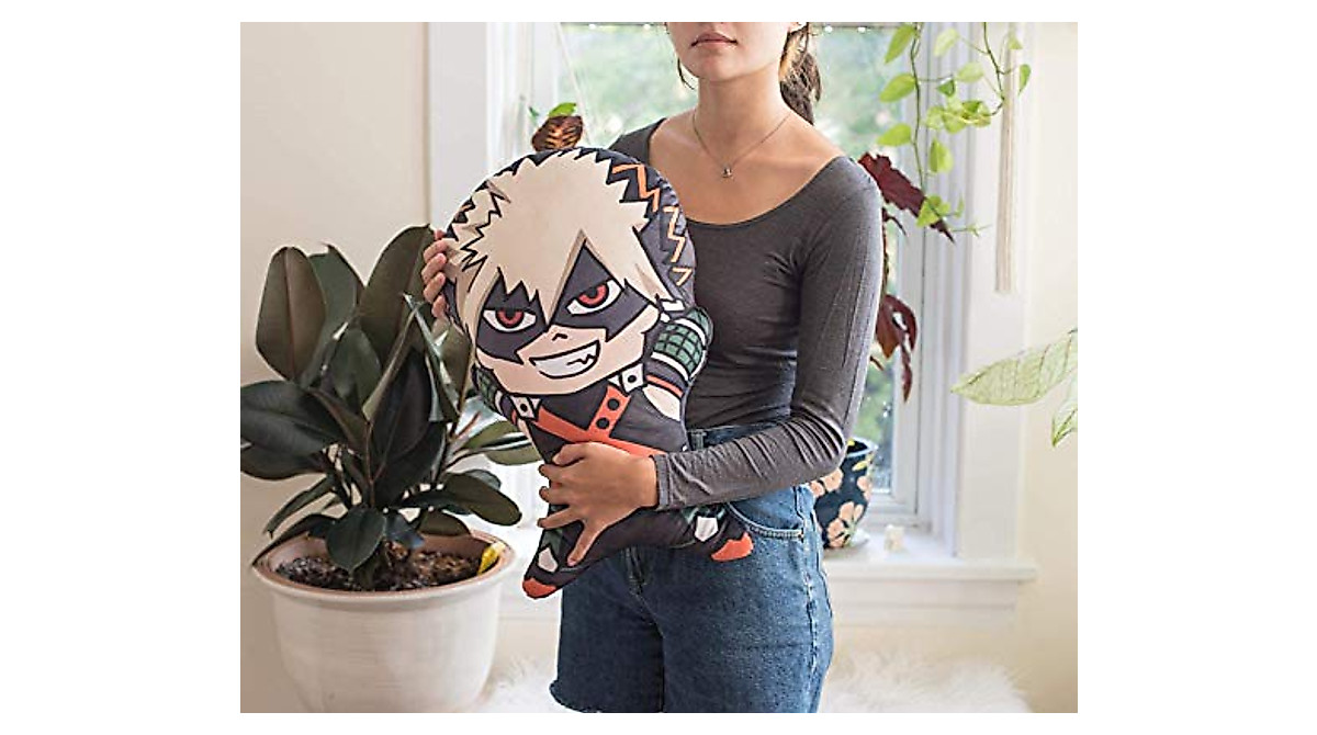 My Hero Academia Katsuki Bakugo Pillow - Dual Design & Soft Cuddle Toy