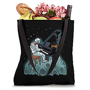 Grand Piano Gift Kids Pianist Gift Astronaut Music Piano Tote Bag