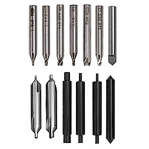 13pcs/Set Drill Bits Key Cutting Machine Cutter Vertical Machine Cutting Parts
