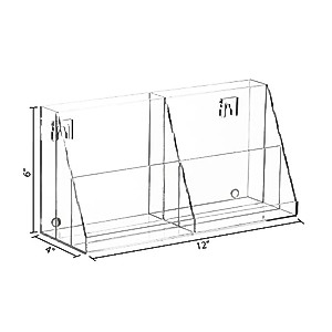 Better Display Cases Acrylic Wall Mount for Movie Night Kit & Home Theater Entertainment Room (HD005/A112)