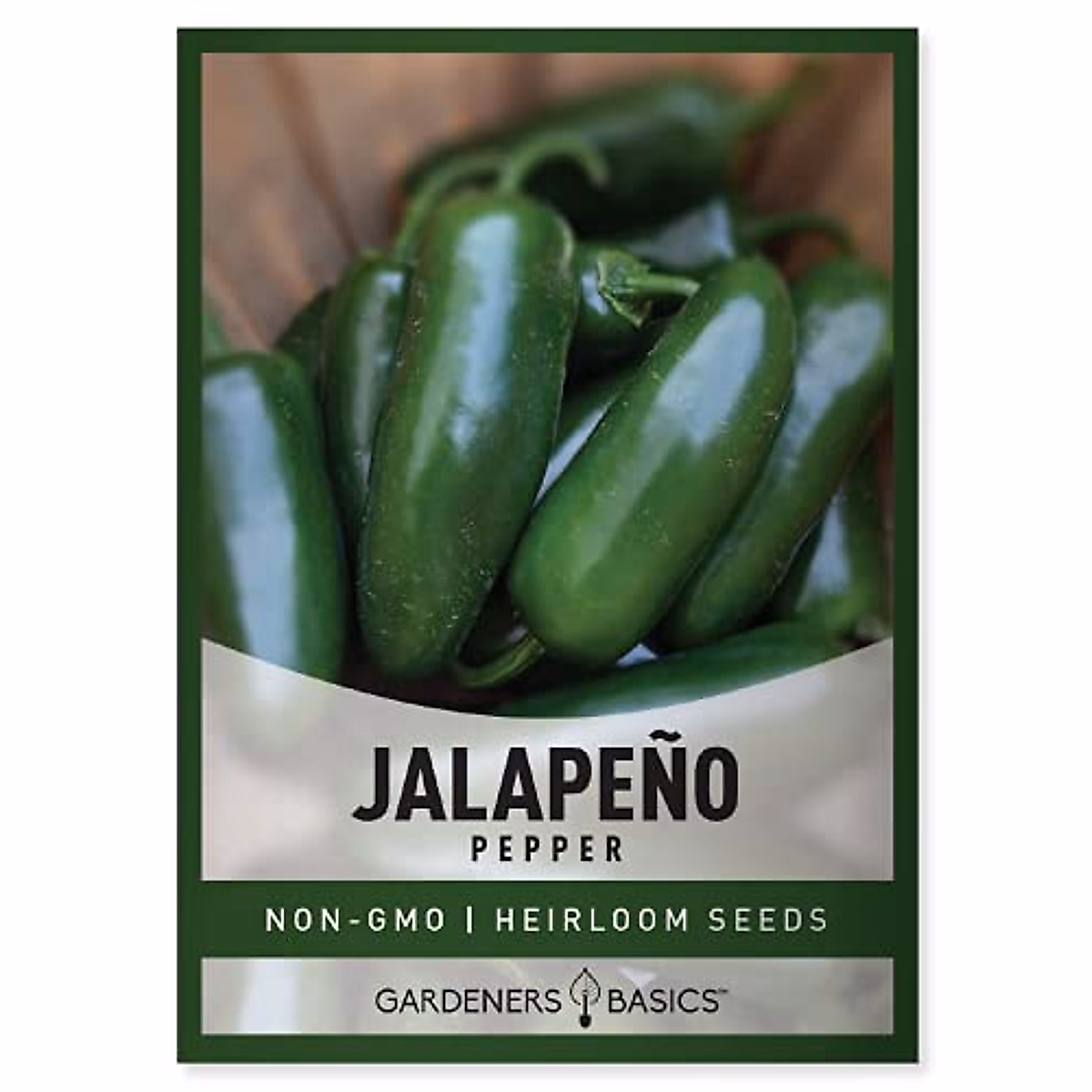 Jalapeno Pepper Seeds for Planting Heirloom Non-GMO Jalapeno Peppers Plant Seeds for Home Garden Vegetables Makes a Great Gift for Gardeners by Gardeners Basics