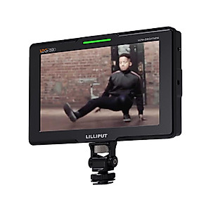 LILLIPUT 7" Q7-12G 7inch 2000nits 12G-SDI Ultra Brightness On-Camera Monitor-12G-SDI x 2 HDMI 2.0 x 1 Tally Output 12G-SDI x 2 HDMI 2.0 x 1 HDR 3D-LUT Waveform Level Meter Vector Scope