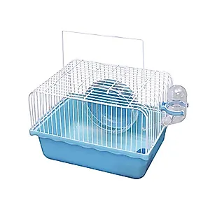 Outdoor Toys Small Animals Bed Supplies 1PC Hamster Cage Portable Practical Multifunctional Pets House Villa Cage for Chinchilla Hamster Blue Outdoor Playset