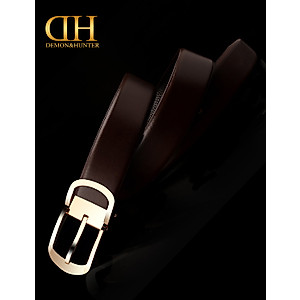 Demon&Hunter PBL Series Men's Pin Buckle Belt H00507(110CM)