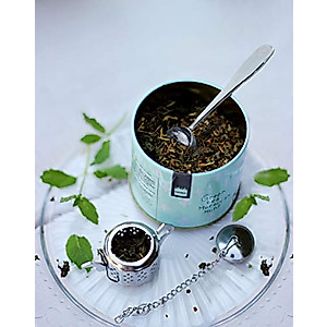 Honey Bear Kitchen 5 ml Teaspoon Measuring Scoops, Polished Stainless Steel, Set of 2