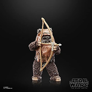 STAR WARS The Black Series Wicket, Return of The Jedi 40th Anniversary 6-Inch Collectible Action Figures, Ages 4 and Up