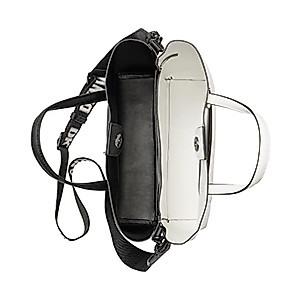 DKNY INES Tote Bag, BLK/Opt WT