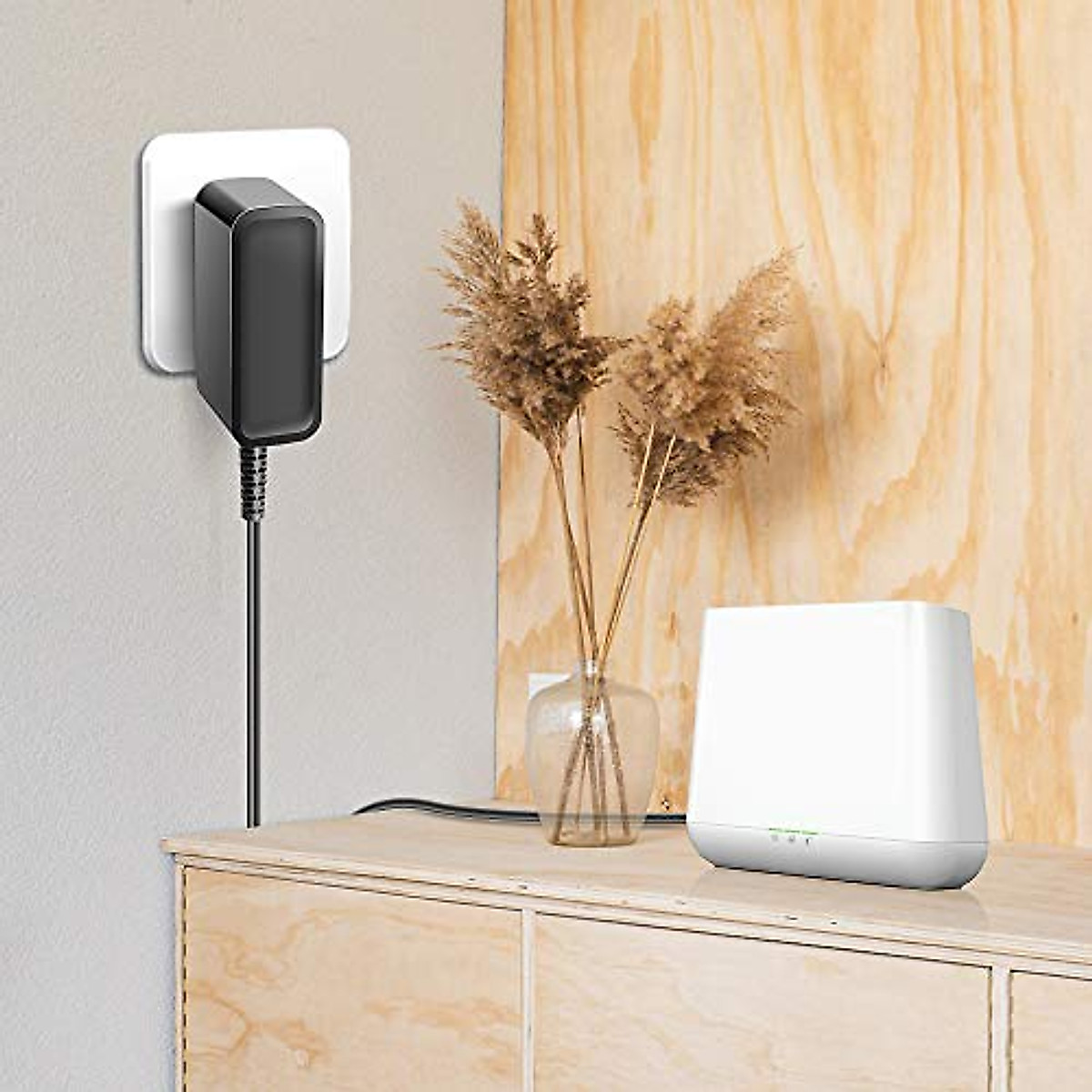 TAIFU AC Adapter Charger for Netgear Arlo Pro Base Station Model VMB4000 VMB-4000 CM500-100NAS CM500 CM31T CM700 High Speed Cable Modem SAL018F1 NA 18.0W SAL018F1NA 332-10375-01 Arlo Netgear VMB3000 V