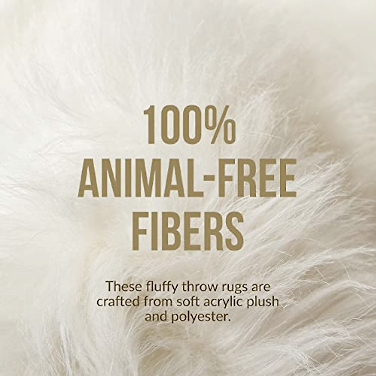 Luxe Faux Fur Hudson Rug with Soft and Fluffy Pile | Machine Washable Living Room Rug with Anti-Slip Backing | Cruelty-Free Area Rugs for Office or Bedroom, Dusty Rose, 3 ft x 5 ft