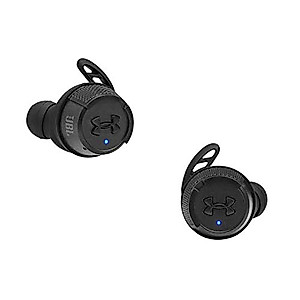 JBL UA True Wireless FLASH X In-Ear Sport Headphones - Black (Renewed)