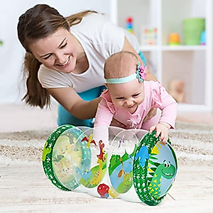ZMLM Baby Beginner Crawling Toys: Infants Crawl Climbing Ball Best Educational Games Roller for 3-12 Months 1 2 3 Years Old Toddler Gifts for Christmas|Birthdays|Tummy Time|Outdoor|Indoor Activities