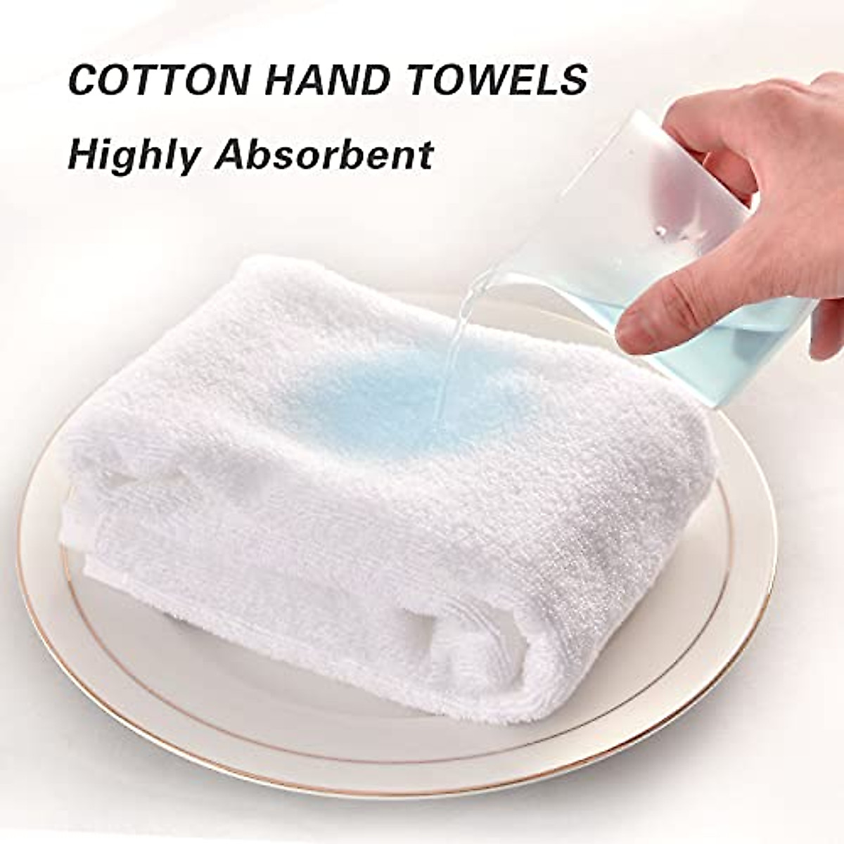 ALAZA Watercolor Sea Turtle Hand Towels Bathroom Towel Highly Absorbent Soft Small Bath Towel Decorative Guest Breathable Fingertip Towel for Face Gym Spa 30 X 15 Inch