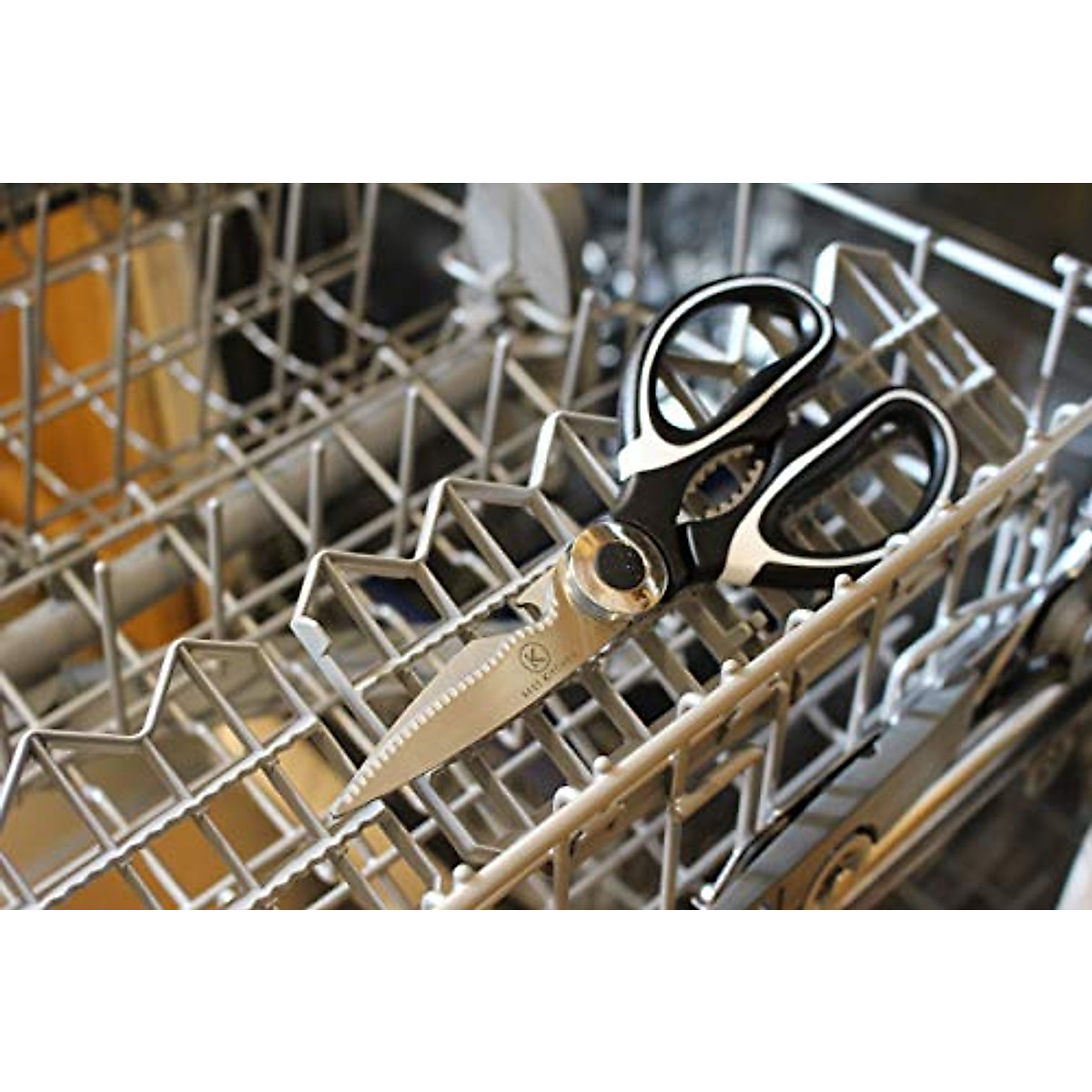 Best kitchen Heavy Duty Cooking Scissors for Food like Chicken, Poultry, Game, Meat, Pizza. Herb Cutting Utility Scissor – Multipurpose Dishwasher Safe Kitchen Shears – Surgical Grade Stainless Steel