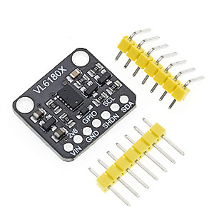 HiLetgo 2pcs VL6180 VL6180X Range Finder Optical Ranging Light Sensor Module Gesture Recognition Sensor I2C Interface 3.3V 5V Emitter Ambient Light Sensor