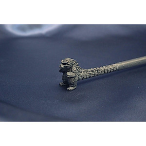 Falkert Figure Godzilla with Chopstick Rest, Gray