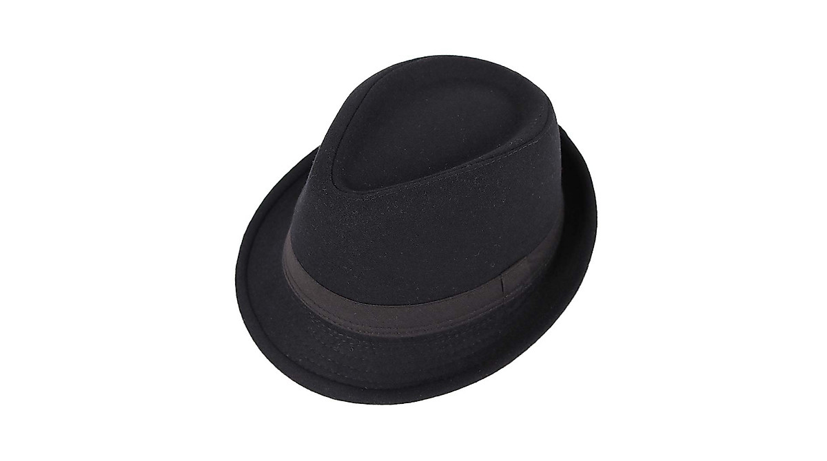 Classic 20s Trilby Fedora Hat for Men & Women