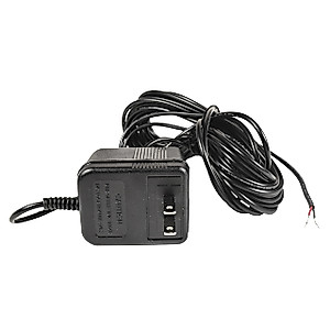 HQRP 24V AC Adapter Transformer Works with All Versions of Ring Doorbell, Nest Ecobee Sensi Honeywell Thermostat C-Wire, 25ft Cable