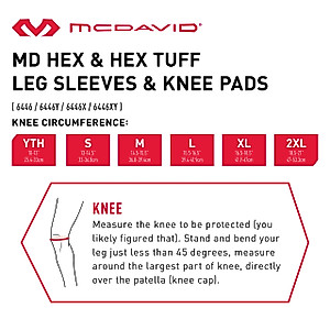McDavid VES with HEX Padding. Leg Compression Sleeve with Pads (Pair of 2) Graffiti/Black - Medium
