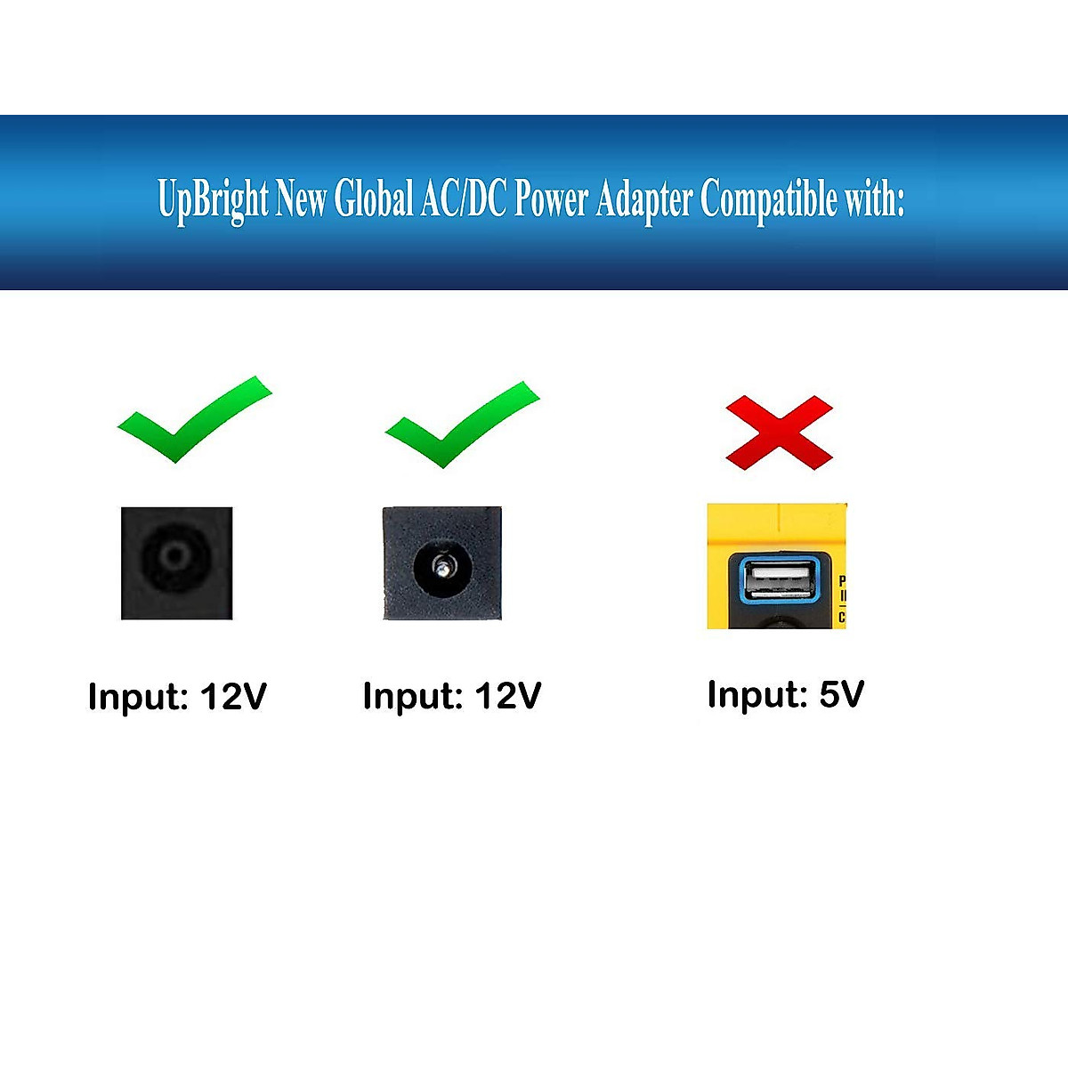 UpBright 12V AC/DC Adapter Compatible with Stanley Fatmax SL10LEDS SL 10 LEDs SL 10LEDS SL10LED5 5L10LED5 5L10LEDS SL10LEDSL Lithium-Ion LED Spotlight Flashlight 12VDC Power Supply Battery Charger