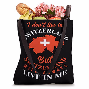 Switzerland Origin Swiss Flag Tote Bag