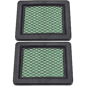 HIPA HRX217 Air Filter for Honda GCV160 HRX 217 HRR216 HRC216 HRT216 HRB216 HRS216 HRB217 HRZ216 Walk-Behind Lawn Mower Engine 2Pack