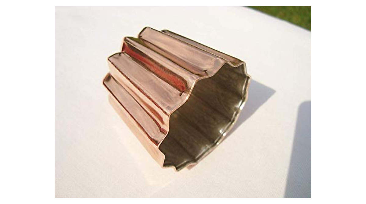 Authentic 2.1" Copper Canele Molds from Bordeaux - Set of 12