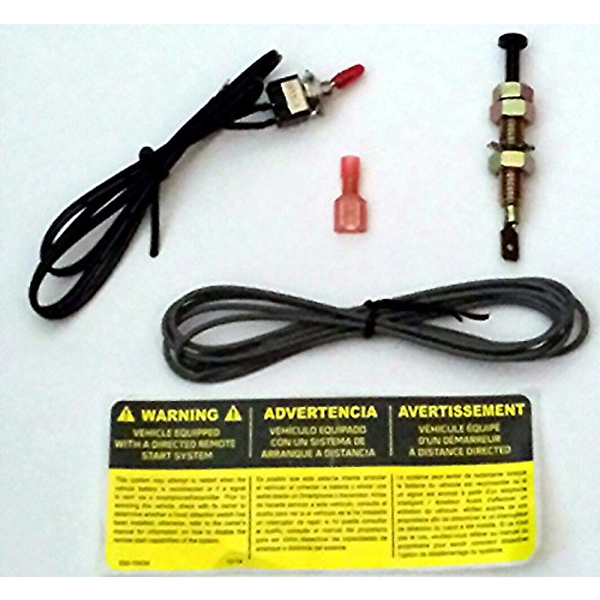 Safety Switch Pack Compatible with Viper, Python, Clifford, Avital, Automate, RSR and Other Remote Car Starter Systems