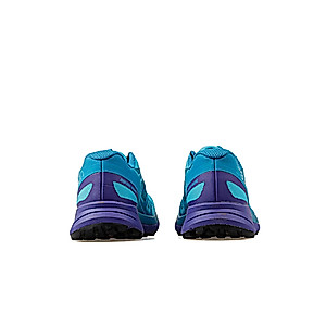 Salomon Women's Sense Ride Trail Running Shoe, Bluebird/Deep Blue/Black, 7