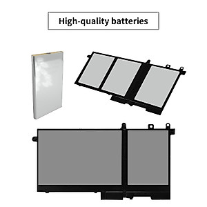 Ouside 93FTF Laptop Battery Compatible with DELL Latitude 5280 5480 5580 5590 5490 5288 5290 5488 E5280 E5480 E5580 E5490 E5590 E5290 Precision 15 3520 3530