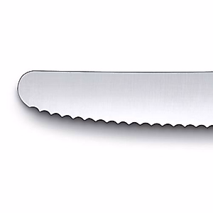 Victorinox Swiss Classic 4-1/2-Inch Utility Knife with Round Tip, Black Handle