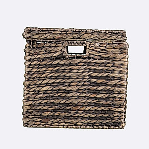 SEI Furniture Bruneau Water Hyacinth Cocktail Storage Trunk Table, Brown