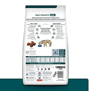Hill's Prescription Diet w/d Multi-Benefit Digestive/Weight/Glucose/Urinary Management Chicken Flavor Dry Dog Food, Veterinary Diet, 8.5 lb. Bag