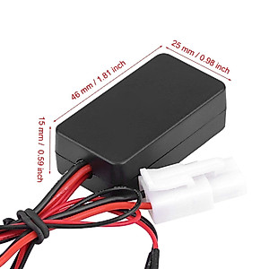 RC Winch, 1/10 Scale RC Metal Steel RC Crawler Winch RC Model Vehicle Winch with Remote Controller for Traxxas HSP Redcat Axial SCX10 D90 HPI 1:10 RC Crawler Climbing Cars