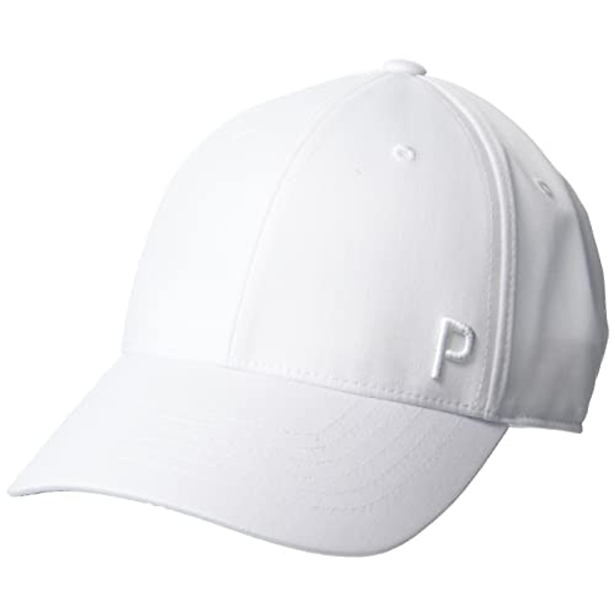 Puma Golf Women S Ponytail P Cap, Bright White-Bright White, OSFA