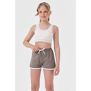 Girls Boys 3 Pack Running Athletic Cotton Shorts, Kids Toldder Workout and Fashion Dolphin Summer Beach Sports 2-3T