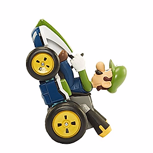 Super Mario 08988-PLY Nintendo Mario Kart 8 Luigi Mini Anti-Gravity Rc Racer 2.4Ghz, with Full Function Steering Create 360 Spins, Whiles & Drift Up To 100" Range - For Kids Ages 4 Plus