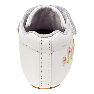 Stride Rite Baby Girls PW-Emilia Crib Shoe, White, 2 Infant