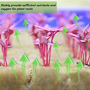 72 sets Rockwool Cubes for Hydroponics with Net Pots, 1in Rock Wool Planting Cubes 72 Plugs & 50 Net Cups 1.5 inch Hydroponic & 50 Article Self Watering Cotton Wick Cord for Hydroponics Supplies