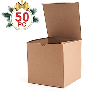 MESHA Kraft Gift Box 9x4.5x4.5 Inch Gift Boxes with Lids, Gift Box for Bridesmaid Proposal, Groomsmen Proposal, Birthday Gift, Christmas Presents, Party Favor, Wedding Favor, 10 Pack