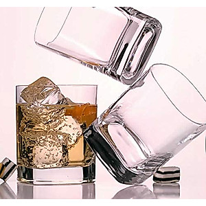 Luigi Bormioli, us kitchen, LUIG9 Strauss 11.75 oz Double Old Fashion Glasses, 6 Count (Pack of 1), Clear