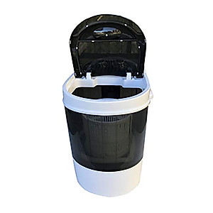 TOYTEXX INC & DESIGN Intexca US Electric Mini Portable Compact Washing Machine for Children, Camping, Dorm - Black Color