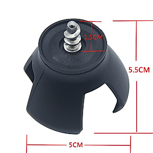 new star tattoo 4pcs Golf Ball Retriever for Putter,Sucker for Golf Screws Tool,Golf Ball Grabber Picker Upper Suction Cup Ball Grabber