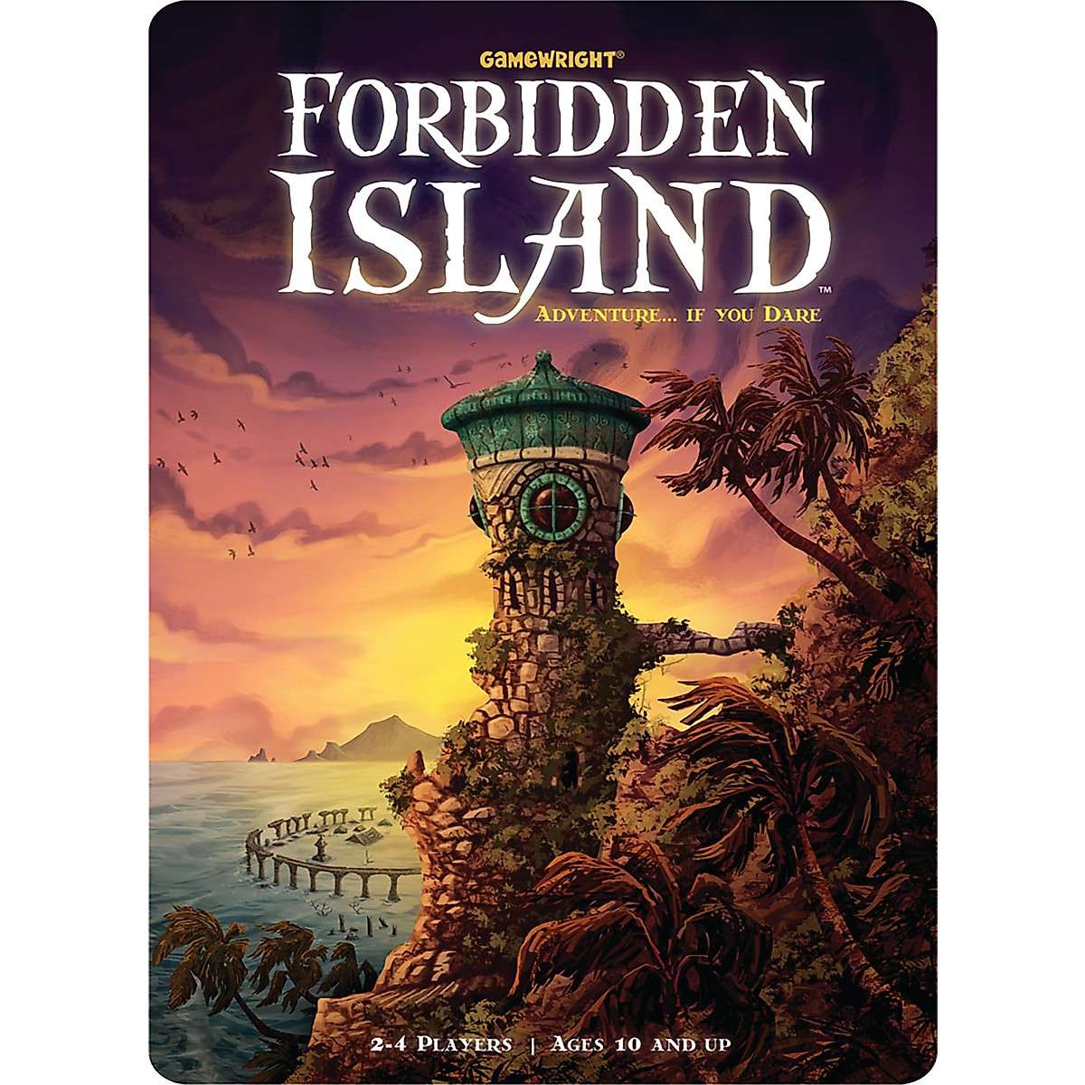 Forbidden Island – The Cooperative Strategy Survival Island Board Game,2-4 players
