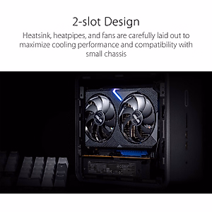 ASUS Dual NVIDIA GeForce RTX 3060 OC Edition Gaming Graphics Card (PCIe 4.0, 12GB GDDR6 Memory, HDMI 2.1, DisplayPort 1.4a, 2-Slot Design, Axial-tech Fan Design, 0dB Technology, and More
