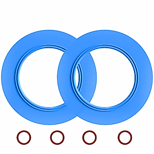 Flush Valve Seal for American Standard, 2 Pack Upgraded Silicone Material 7301111-0070A Toilet Replacement Parts for American Standard Champion 4 and Eljer Titan 4