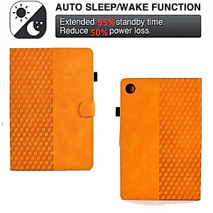 Stand Tablet Cover Premium Leather Case Compatible with Samsung Galaxy Tab A8 X200/X205 10.5inch (2021) Tablet,Smart Magnetic Flip Fold Stand Case Protective Case Cover with Auto Wake Sleep (Color :