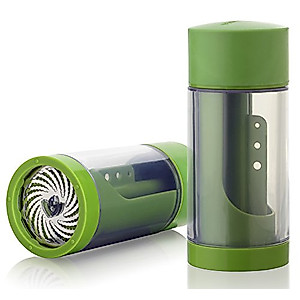 Microplane Herb Grinder and Leaf Stripper Seasoning Herb Mill (Green)