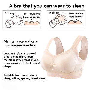 KAHIOE Pocket Bra with Lighe Silicone Breast Fake Froms Mastectomy Bra Cancer Fill Artificial Boobs Black