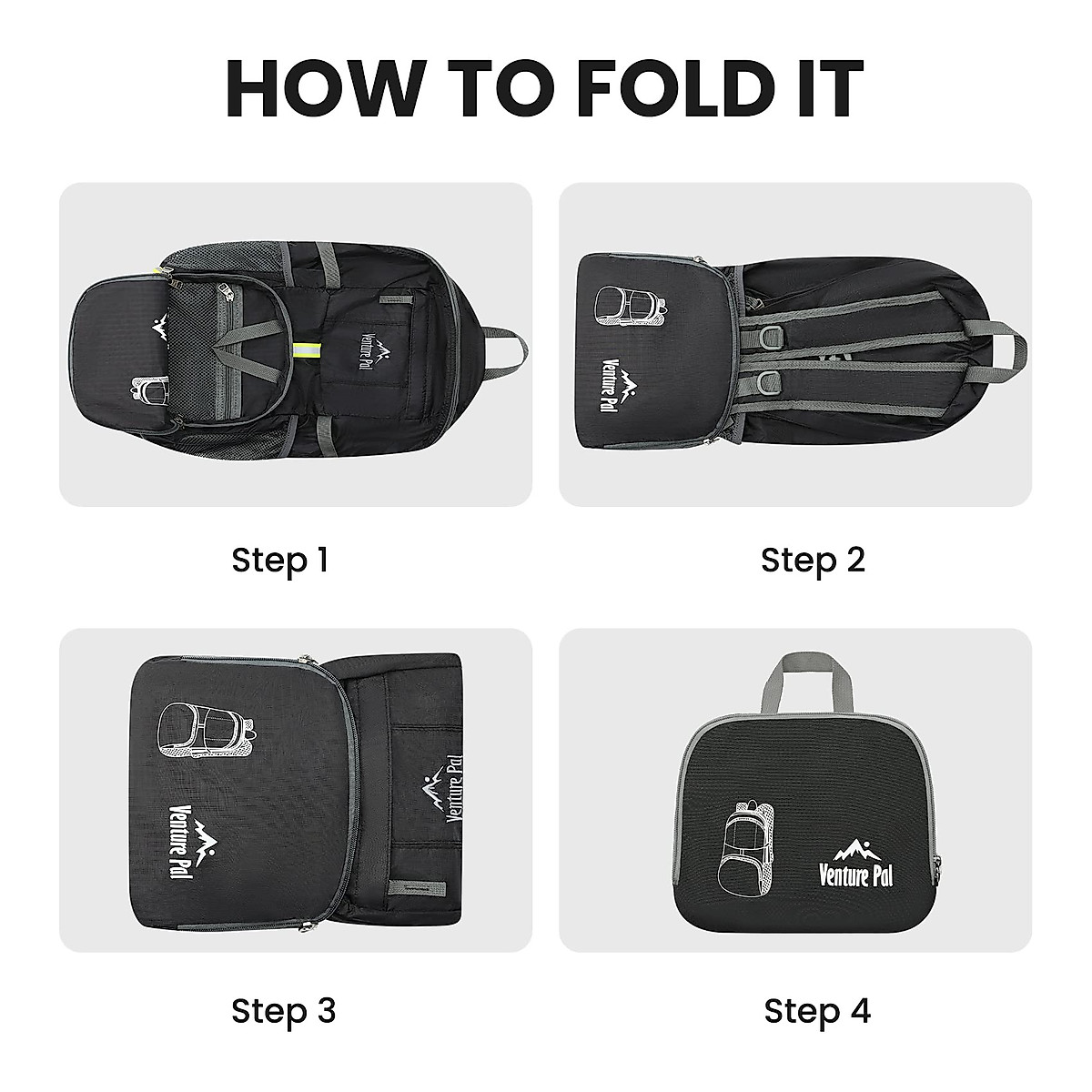 Venture Pal 35L Ultralight Lightweight Packable Foldable Travel Camping Hiking Outdoor Sports Backpack Daypack