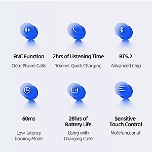 USAMS-NX10 Dual-mic ENC TWS Earbuds - NX Series BT5.2